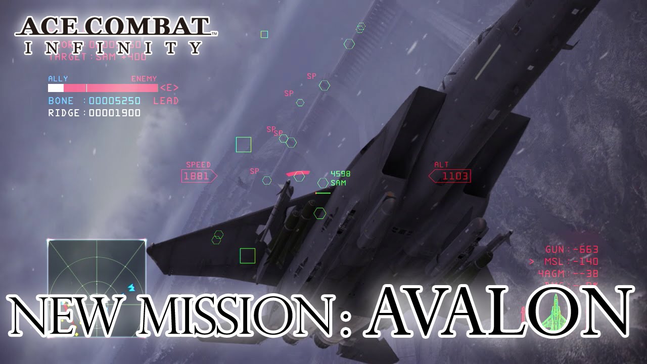 Ace Combat Infinity - PS3 - Avalon (Trailer) - YouTube