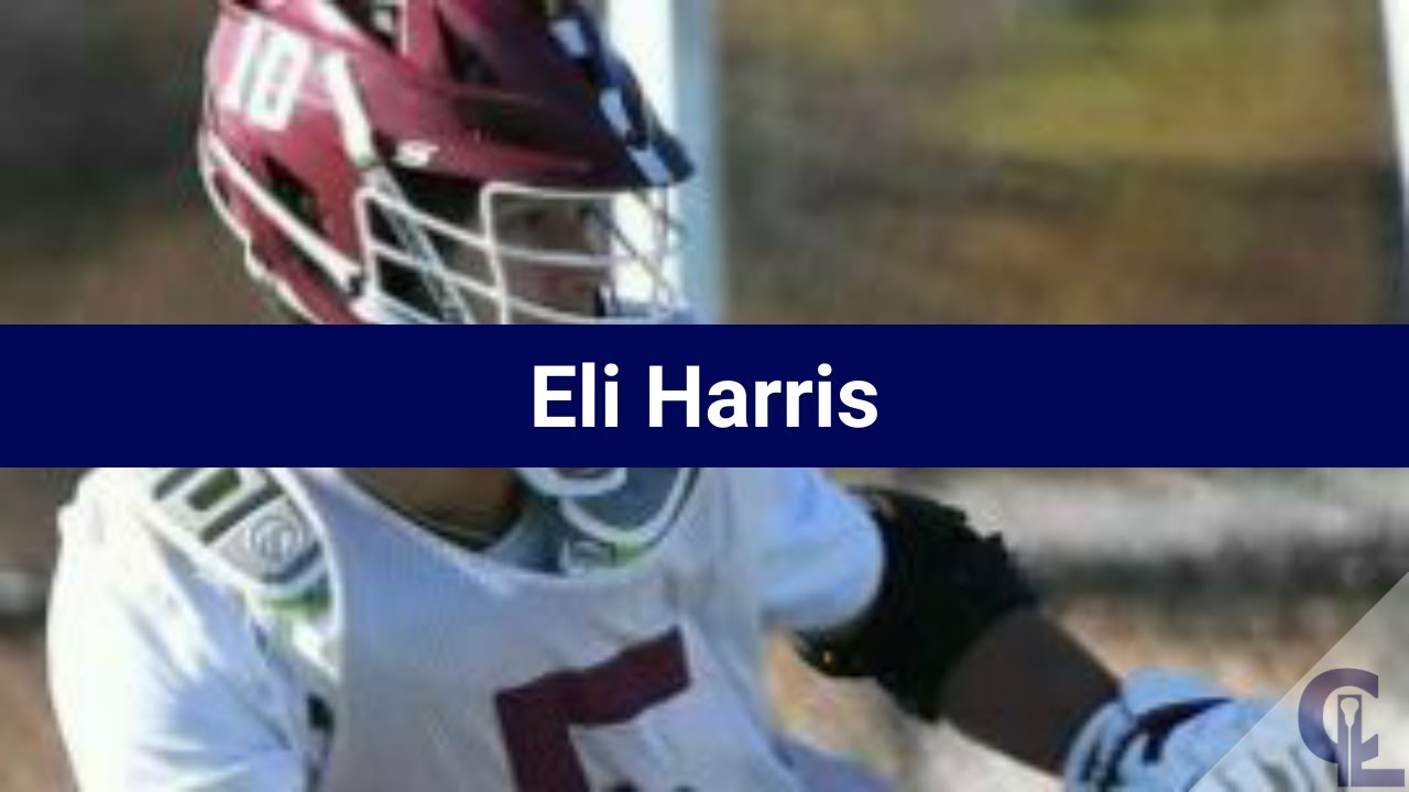 Eli Harris Lacrosse Highlights | MD 2024 | Mid - YouTube