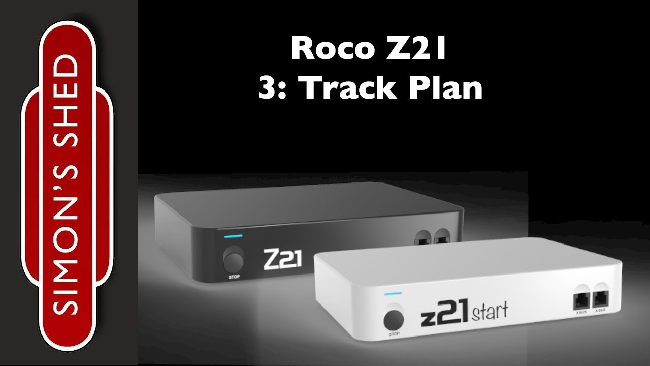 Part 3: Roco Z21 Track Plan - YouTube