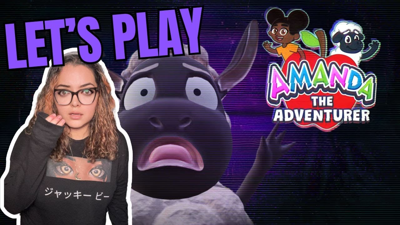 THERE'S A SCARY DEMON IN MY TV | Amanda the Adventurer (All Endings ...