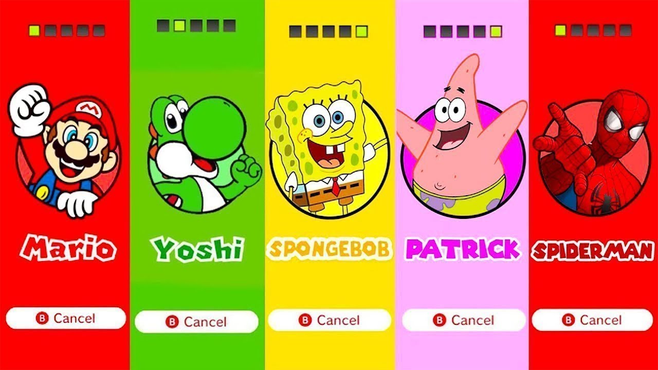 Super Mario 3D World - All 19 New Characters 2025 (HD) - YouTube