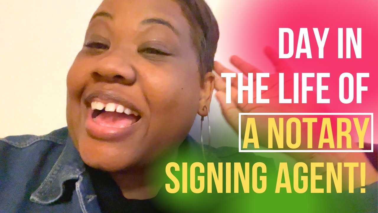 Day In The Life of a Notary Loan Signing Agent 2021 | What's In My ...