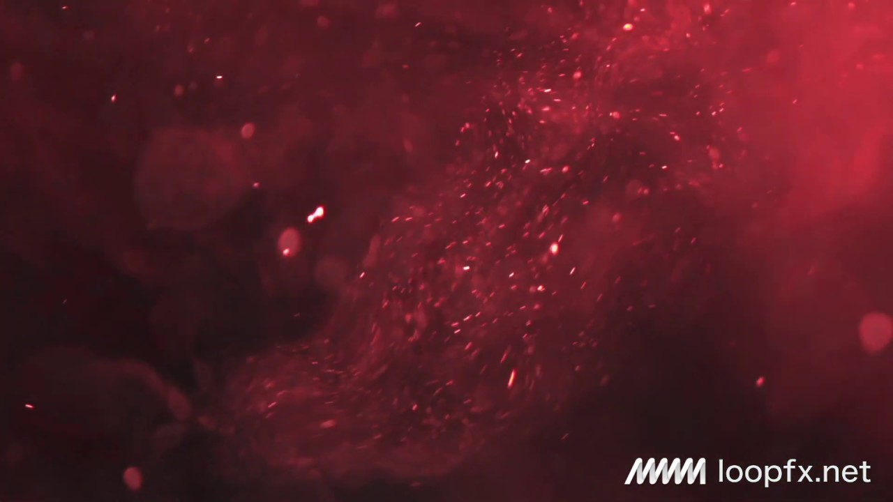 red glow particle animation background - Download Stock Footage - YouTube