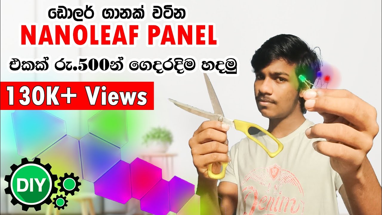 How to make a nano leaf rgb pannel | diy nano leaf pannel | amazing rgb ...