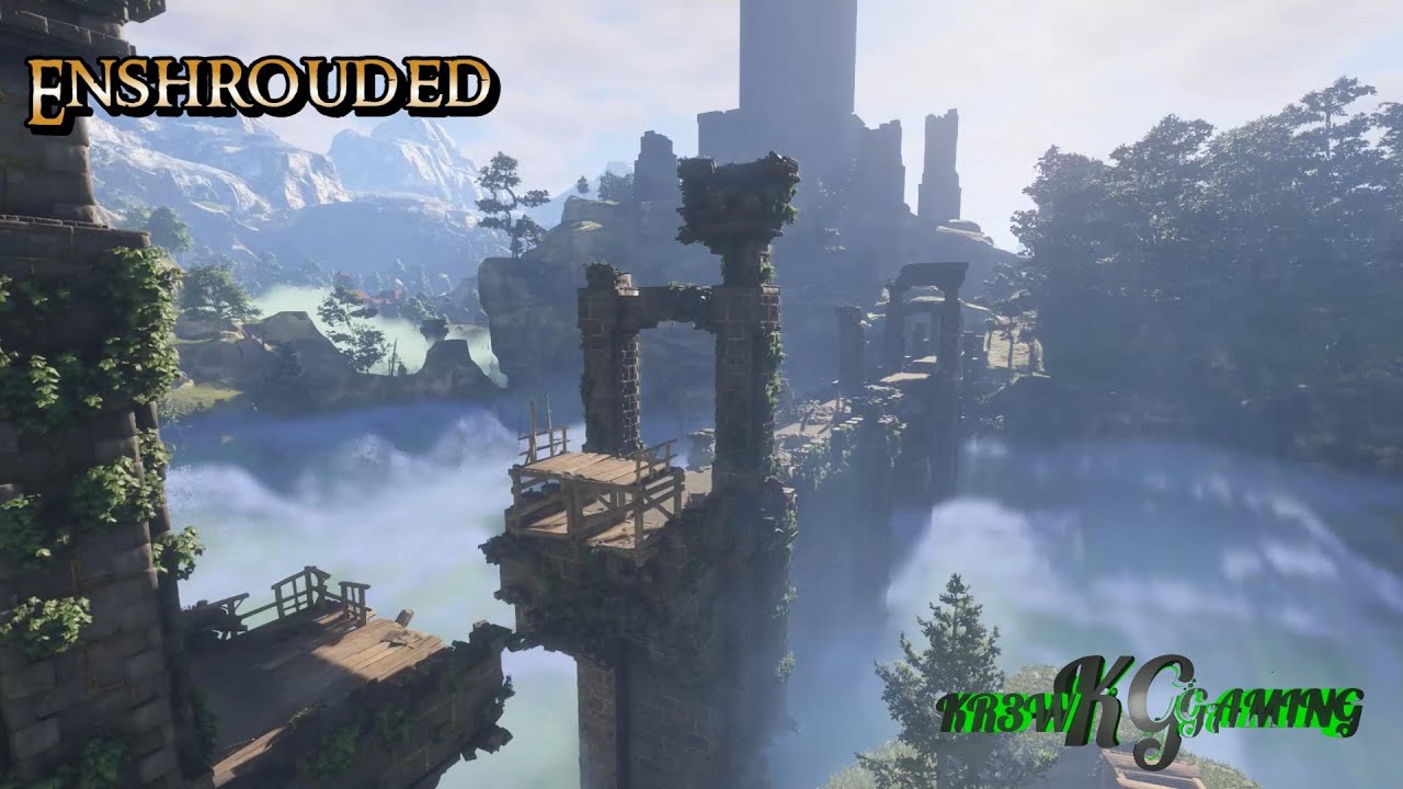 Enshrouded - Breaking Bridges and Cutting Wells - YouTube