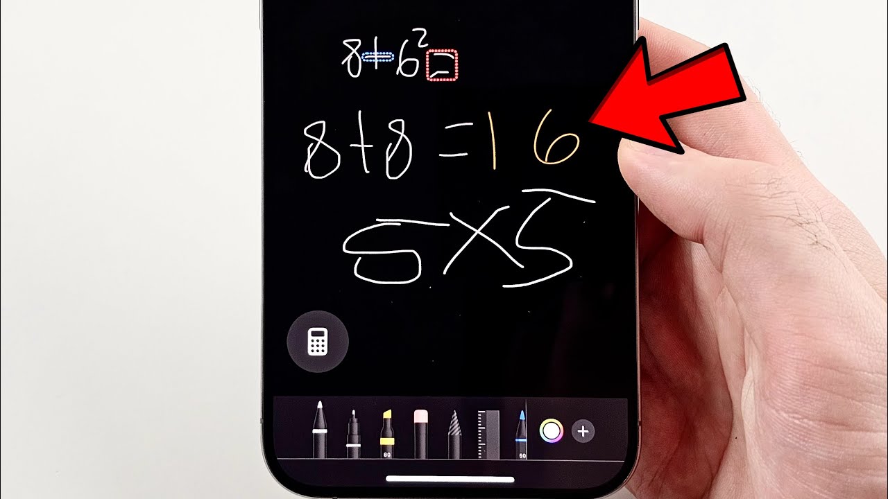 How To Use Math Notes in iPhone iOS 18 - YouTube