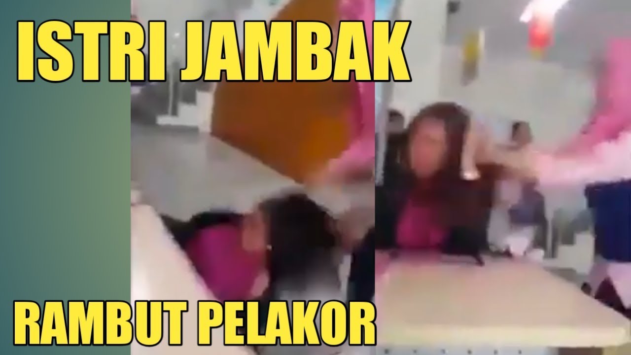 Istri Jambak Rambut Pelakor Dikantor nya - YouTube