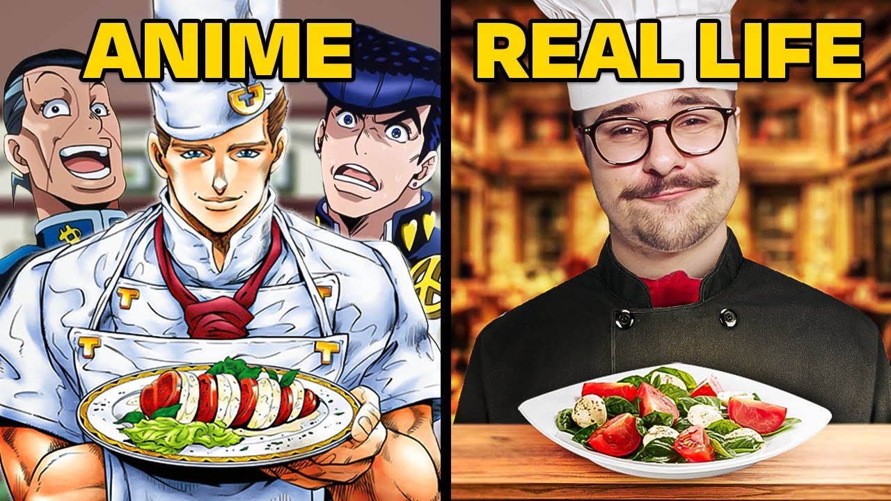 I Cooked JoJo’s Bizarre Adventure Food IN REAL LIFE! - YouTube