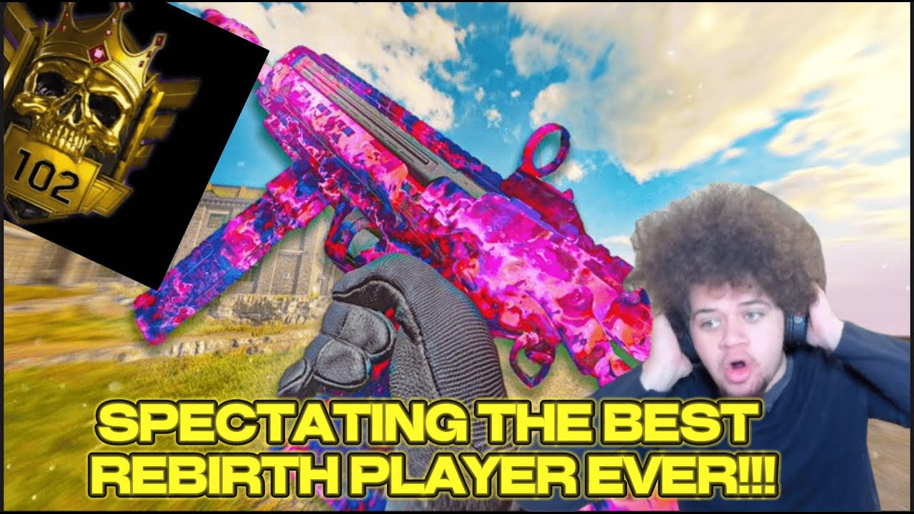 SPECTATING THE BEST REBIRTH PLAYER EVER 30 KILL GAME!! - YouTube