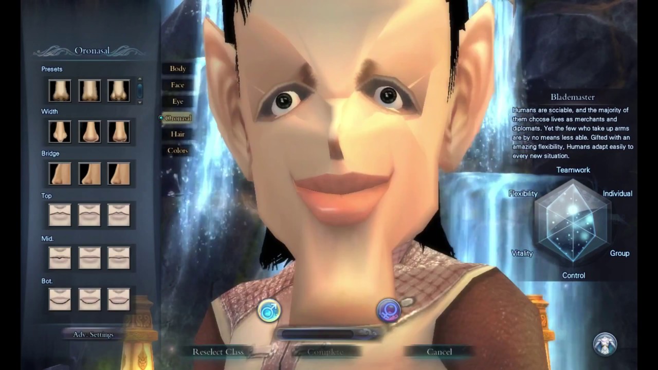 Perfect World International - Character Creation Male 01 - YouTube