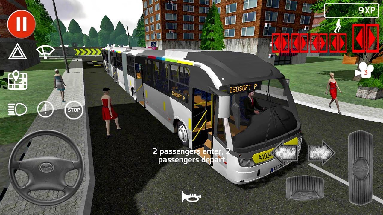 Public Transport Simulator #56 - Bus Games Android IOS gameplay # ...
