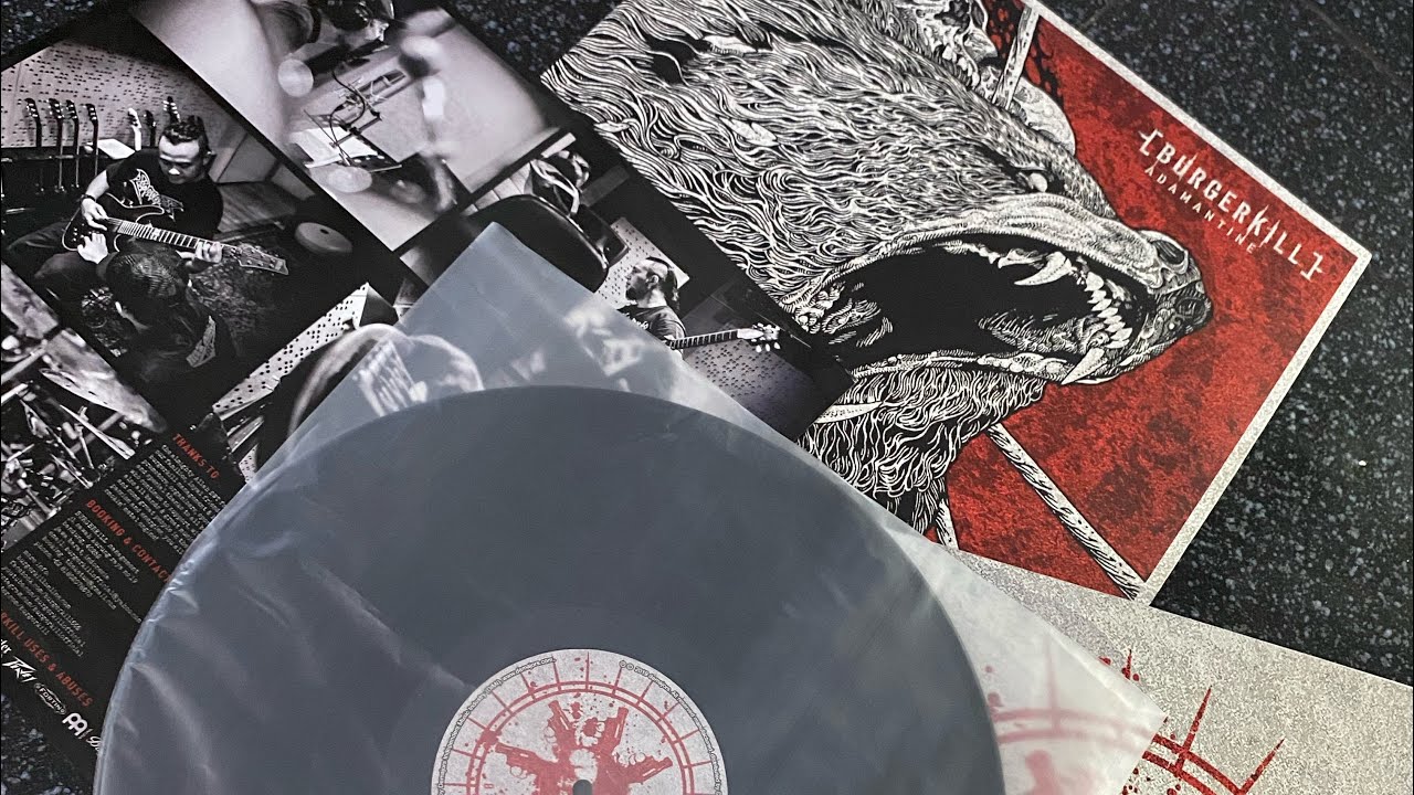 BURGERKILL - ADAMANTINE Vinyl LP Piringan Hitam (Unboxing) - YouTube