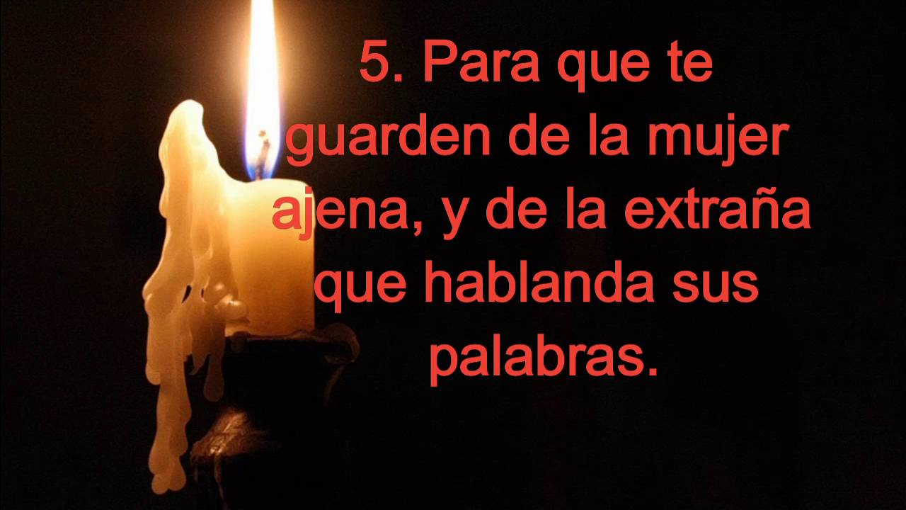 Proverbios 7:1-5 - YouTube