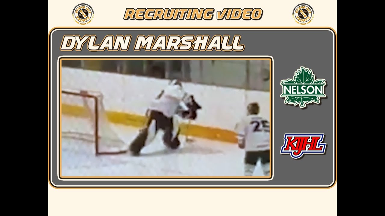 Dylan Marshall - KIJHL - Nelson Leafs | Recruiting Video | Stand Out Sports - YouTube