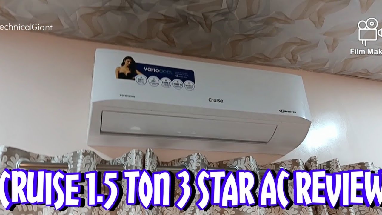 Cruise 1.5 ton 3 Star Air Conditioner review - YouTube