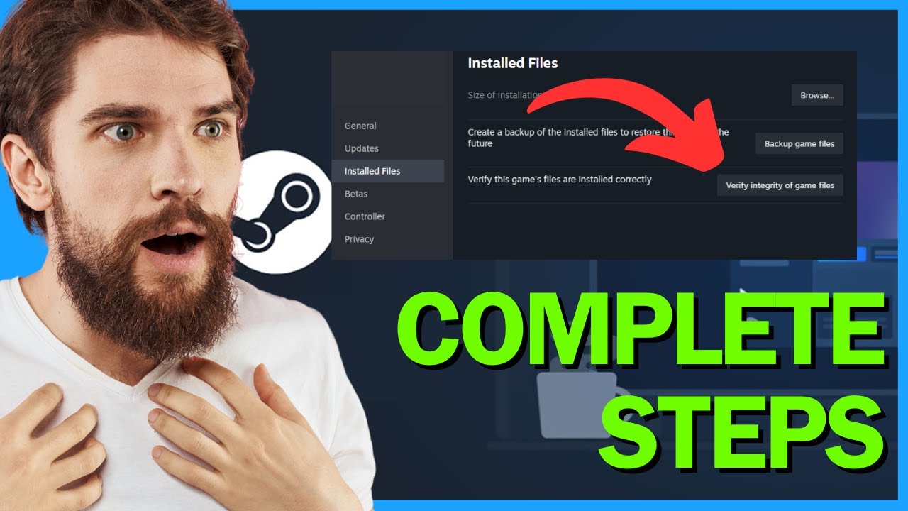 How to Verify Game File Integrity on Steam 2024 - YouTube