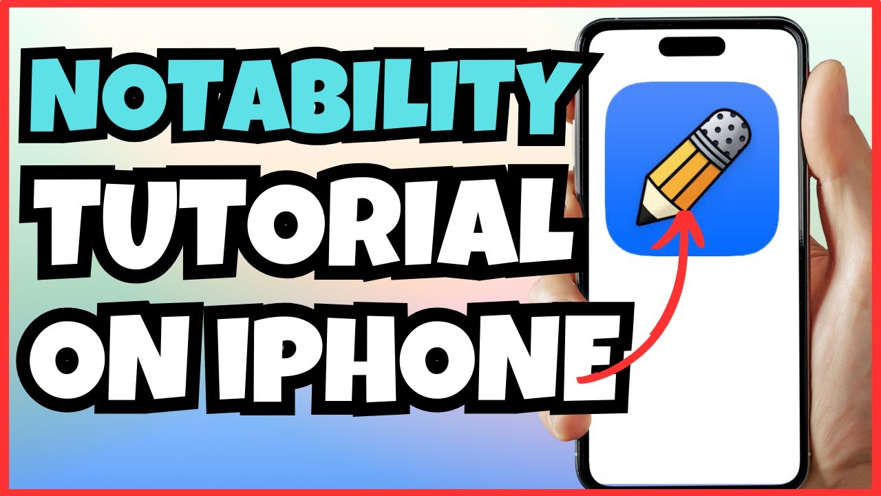How to Use Notability on iPhone | Ultimate Beginner’s Guide 2025 - YouTube