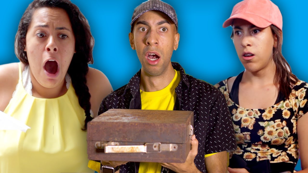 Mystery box from our parents... - YouTube