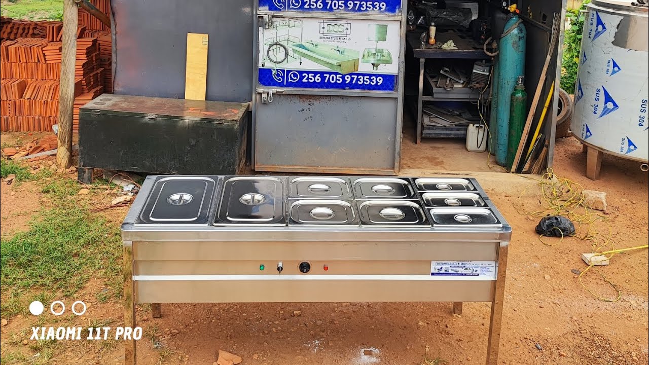 Stainless steel Bain-marie food warmer made by DAYSTAR STEEL AND SKILLS ...