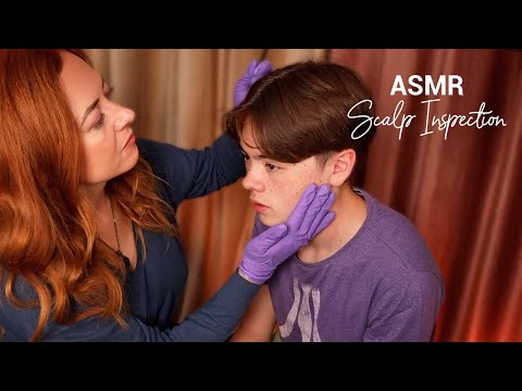 💤 ASMR Scalp Inspection & Massage 💤
