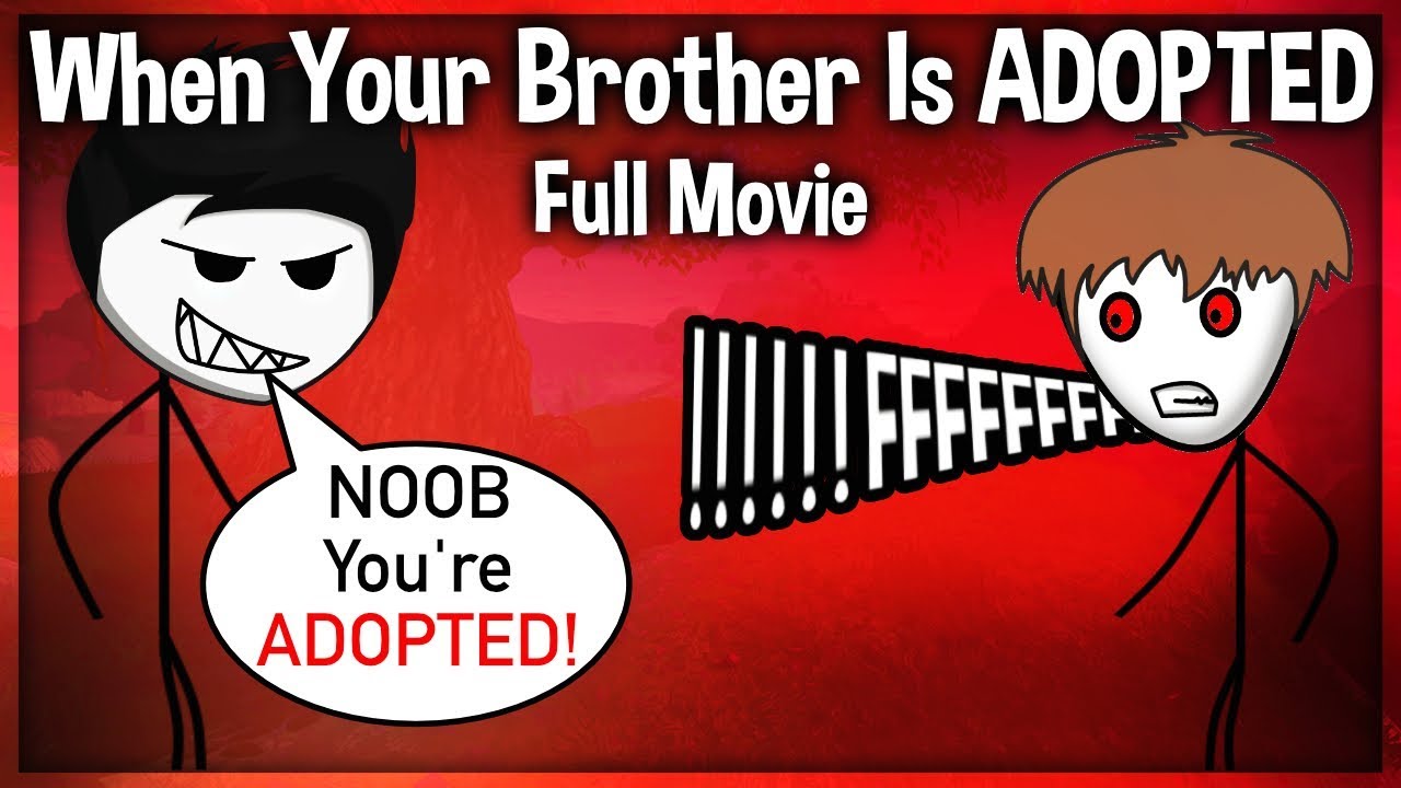 When A Gamer's Brother is Adopted | Full Movie - YouTube