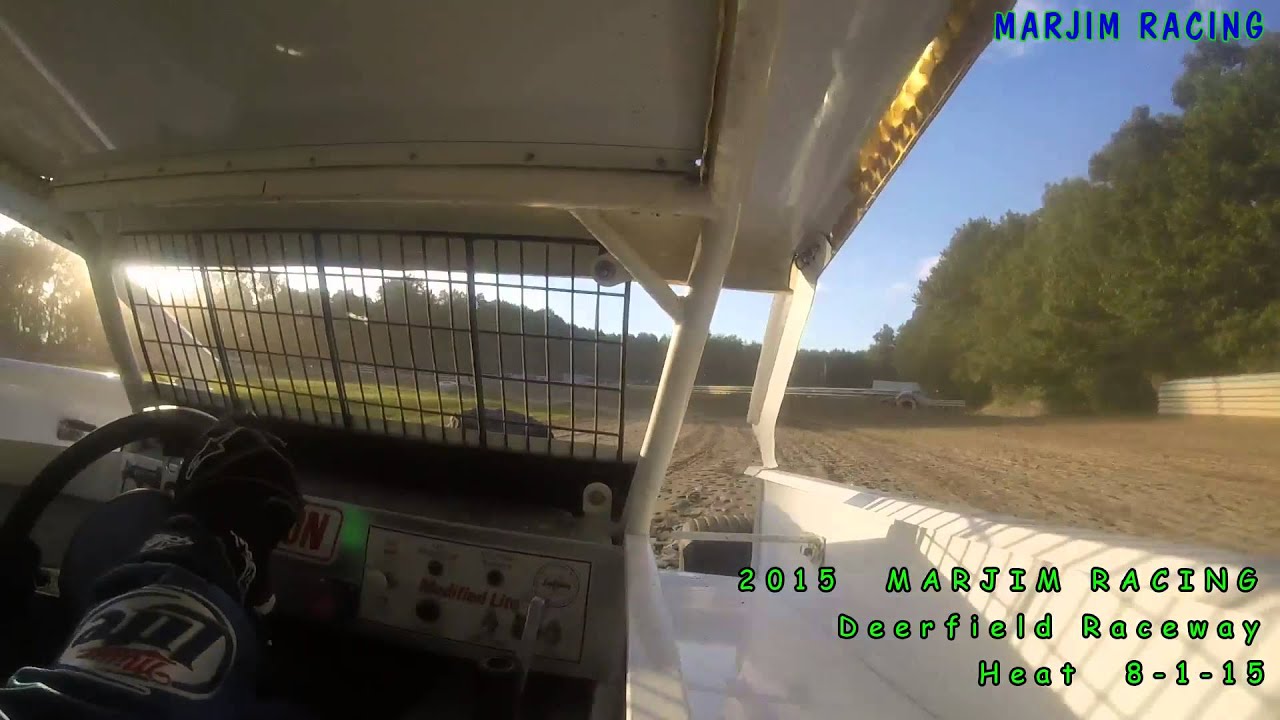 2015 MARJIM RACING Deerfield Raceway 8 1 2015 Heat - YouTube