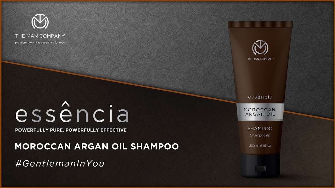 Essencia | The Man Company Moroccan Argan Oil Shampoo | Hair Shampoo ...