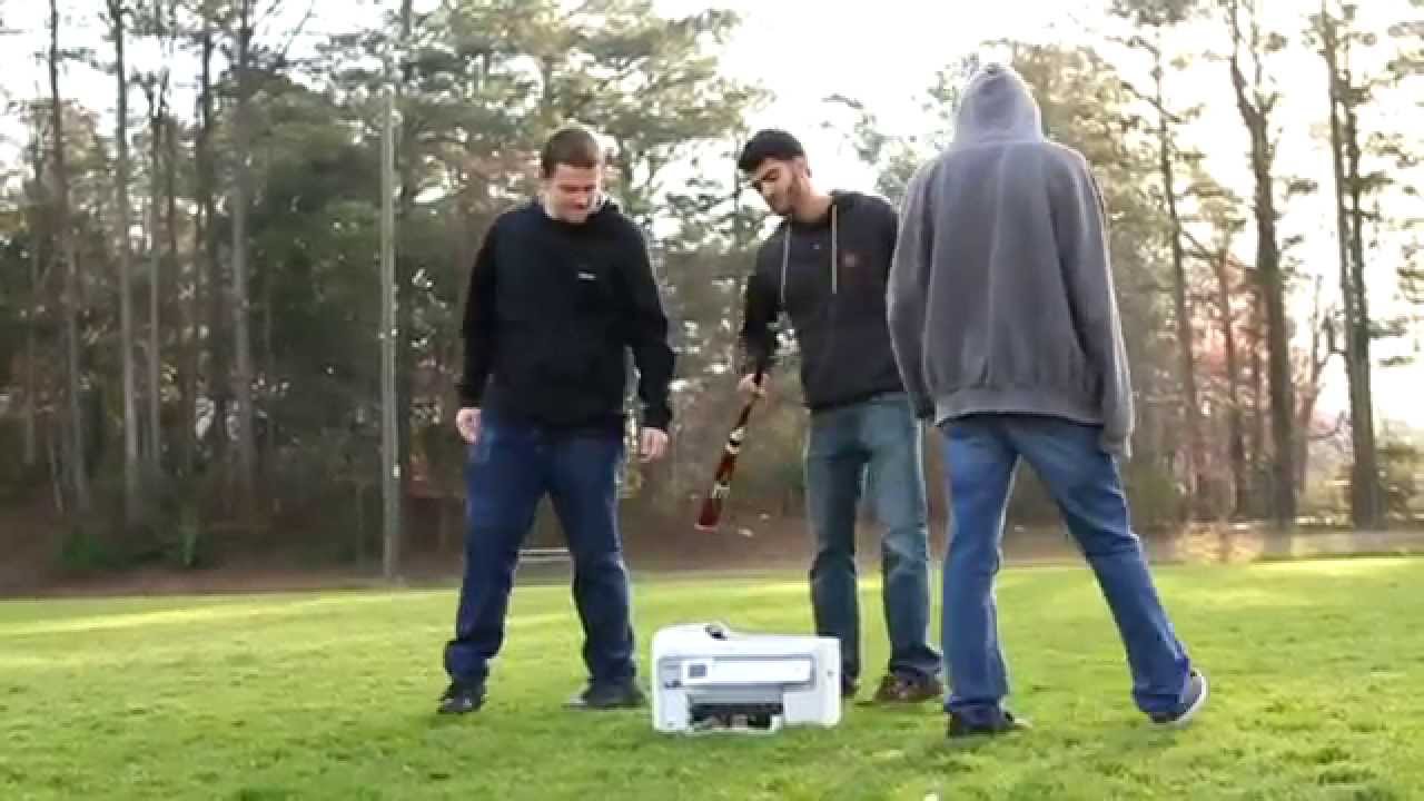 Office Space Printer Scene (WHS Style) - YouTube