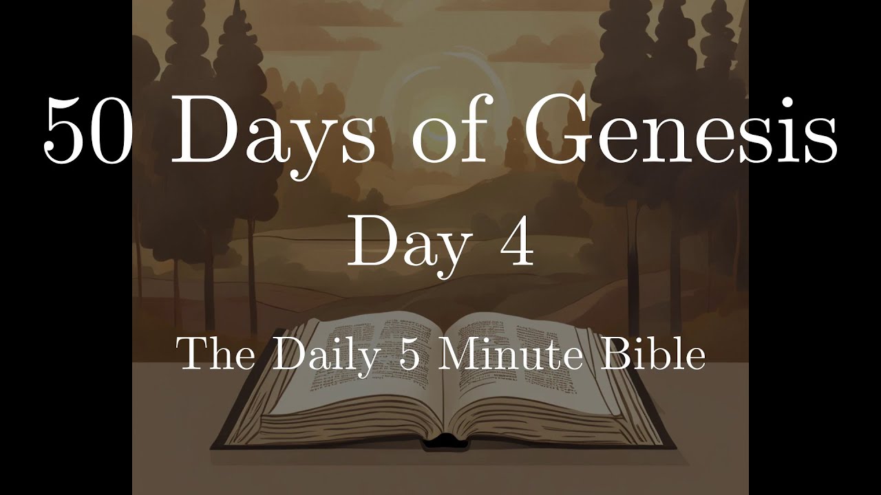 50 Days of Genesis - Day 4 - YouTube