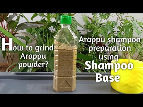 Arappu shampoo | Controls Hair fall and dandruff | Natural Conditioner ...