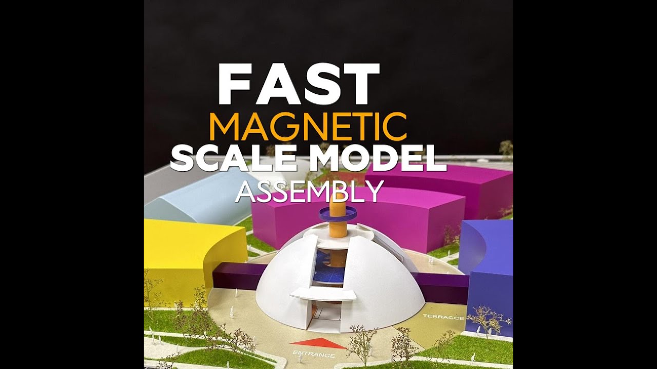 Magnetic System Makes Scale Model Assembly and Disassembly a Breeze ...