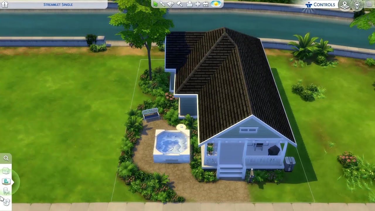 Sims 4 Streamlet Single Reno Speed Build - YouTube