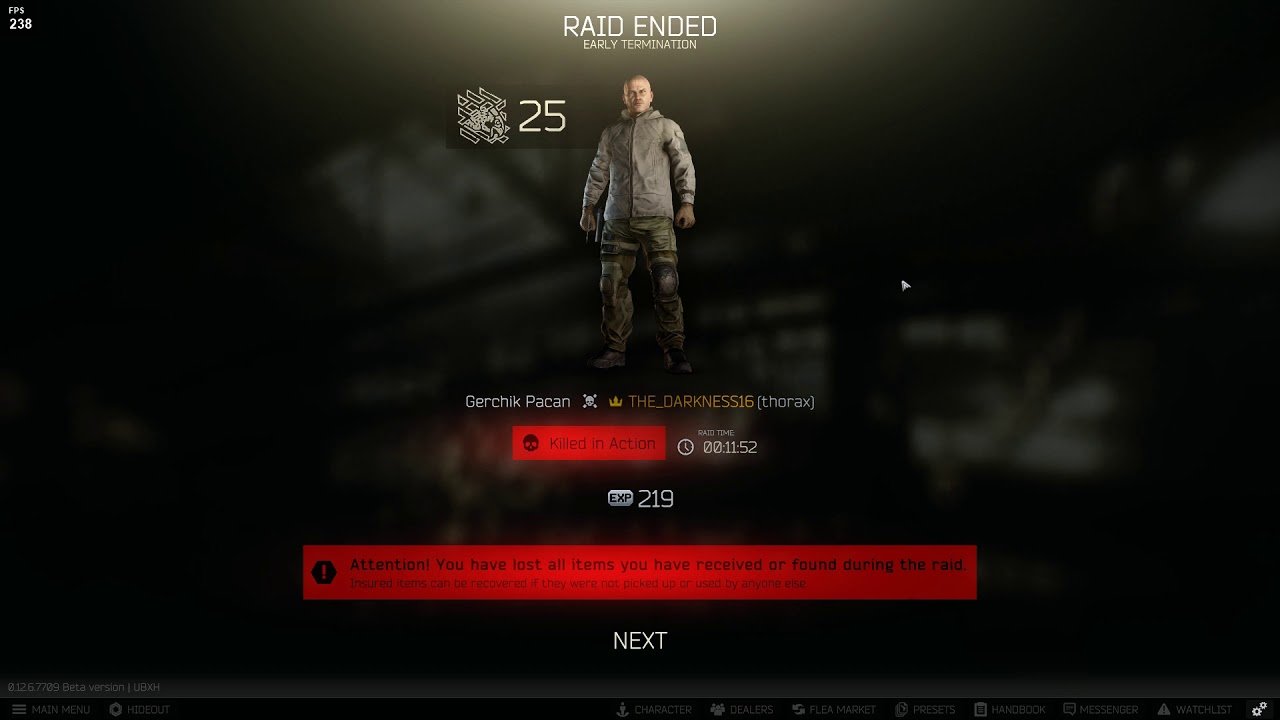 EFT Weird Death by scav - YouTube