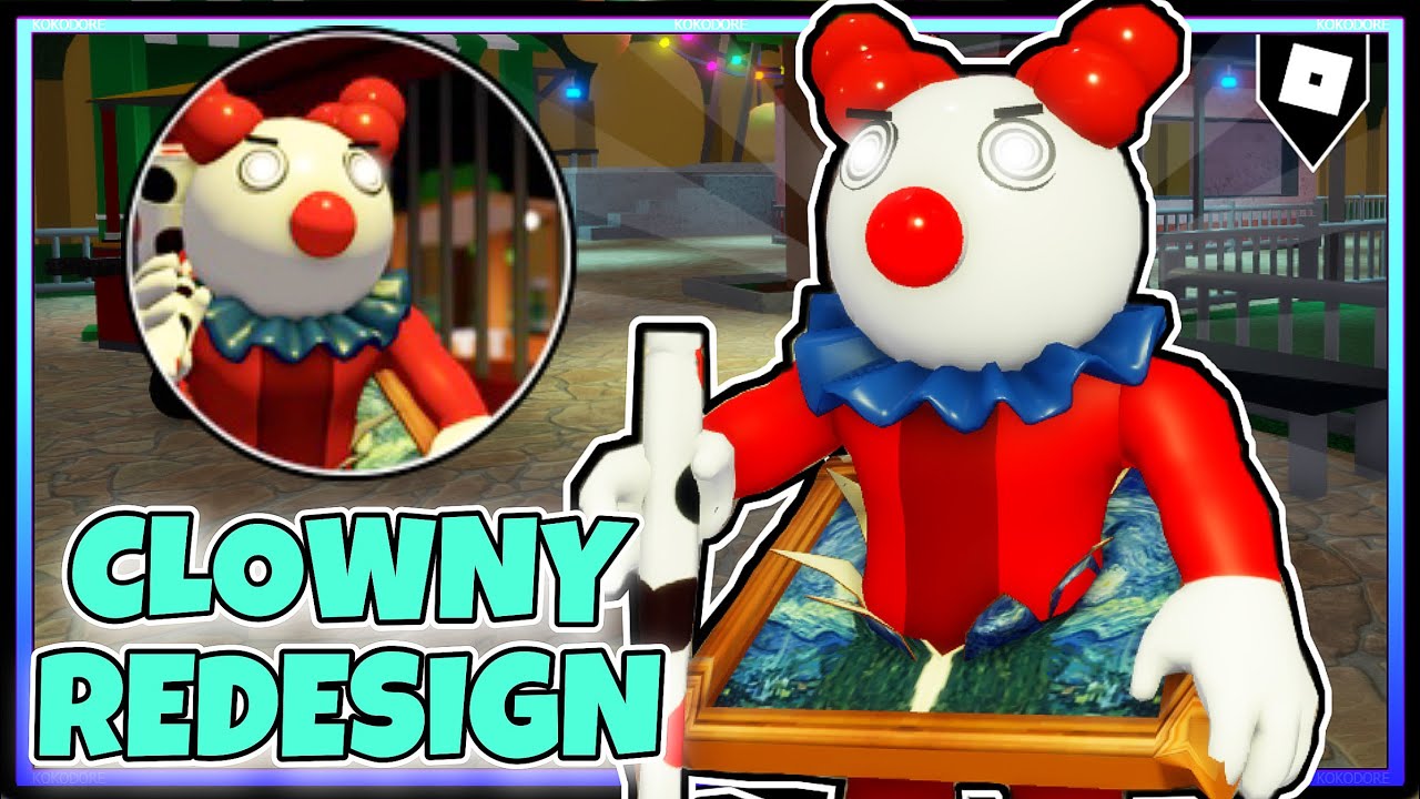 HOW TO GET "CLOWNY REDESIGN CONCEPT" BADGE in ACCURATE PIGGY RP THE ...