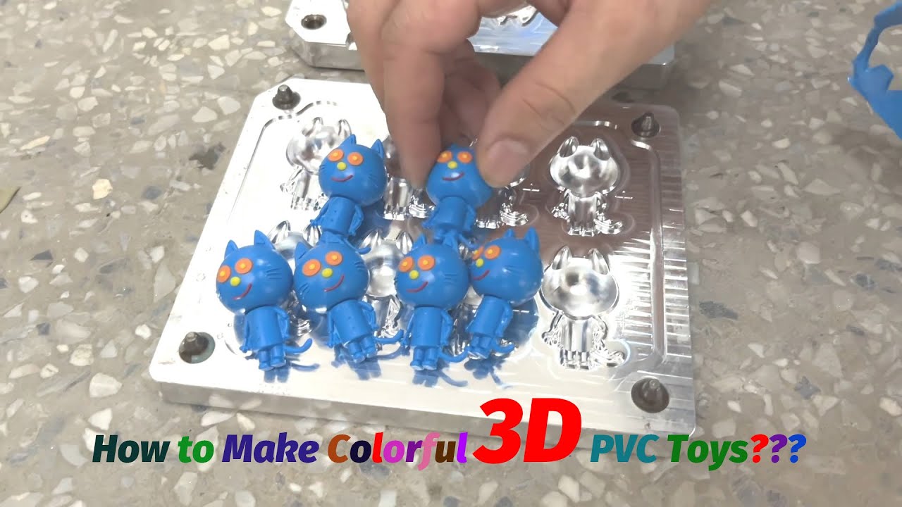 How to Make a Colorful 3D PVC Toy??? - YouTube