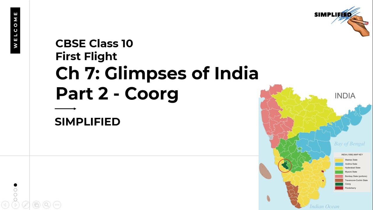 Glimpses of India - Part 2 (Coorg) | Class 10 | First Flight | English ...