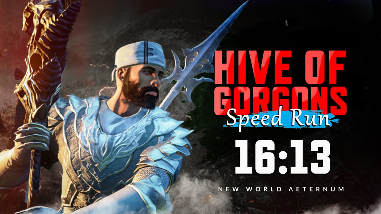 New World Hive of Gorgons Speed Run 16:13 - SnS \ Flex DPS POV + Build ...
