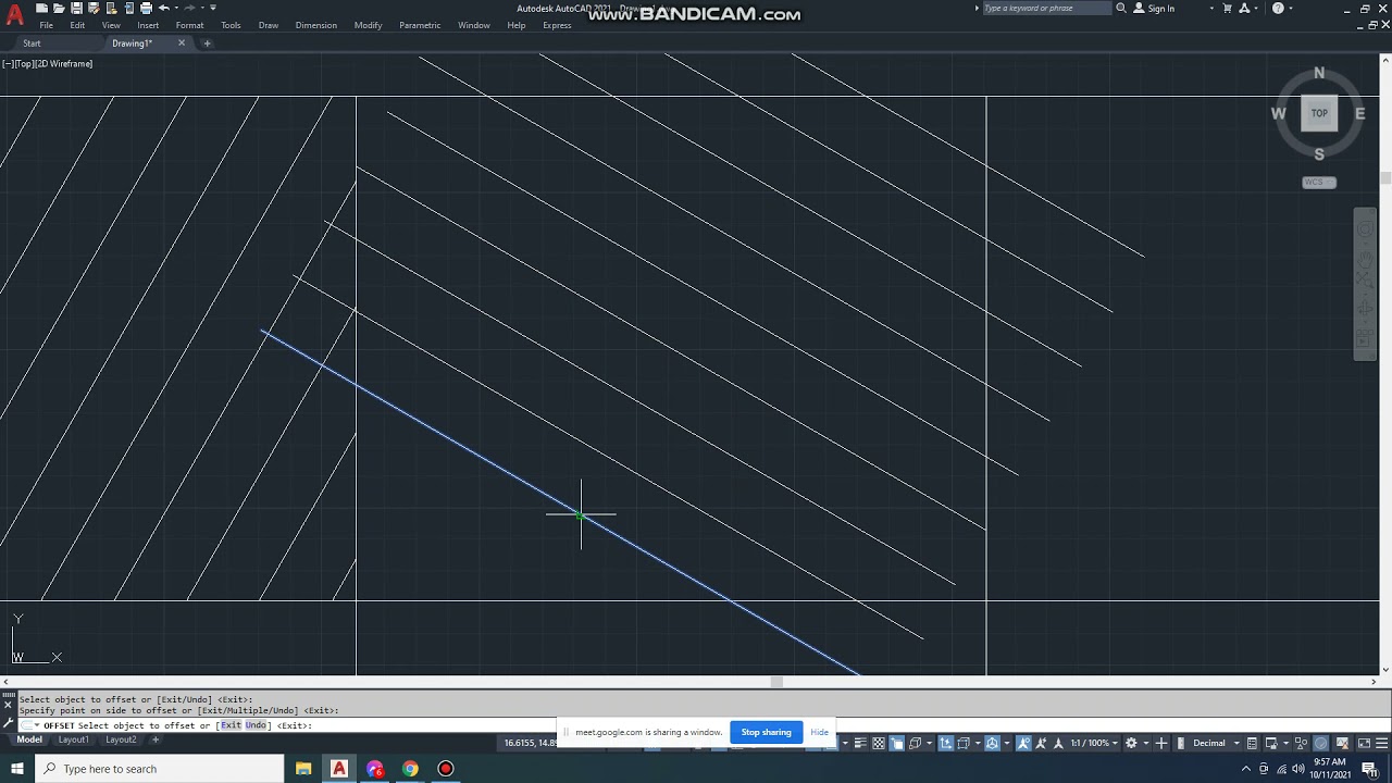 AUTOCAD DRAWING LINES - YouTube