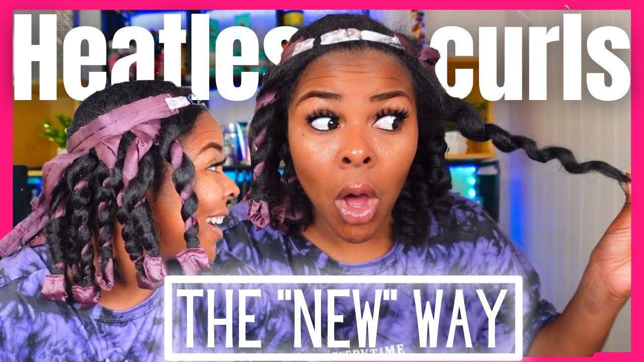 HEATLESS Curls Overnight for All Hair Types - "THE NEW WAY" (Octocurl ...