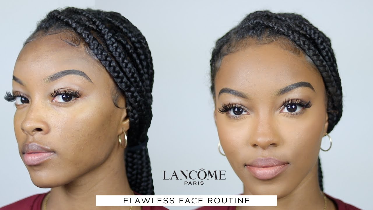 FLAWLESS FACE ROUTINE + TECHNIQUES | Slim Reshae - YouTube
