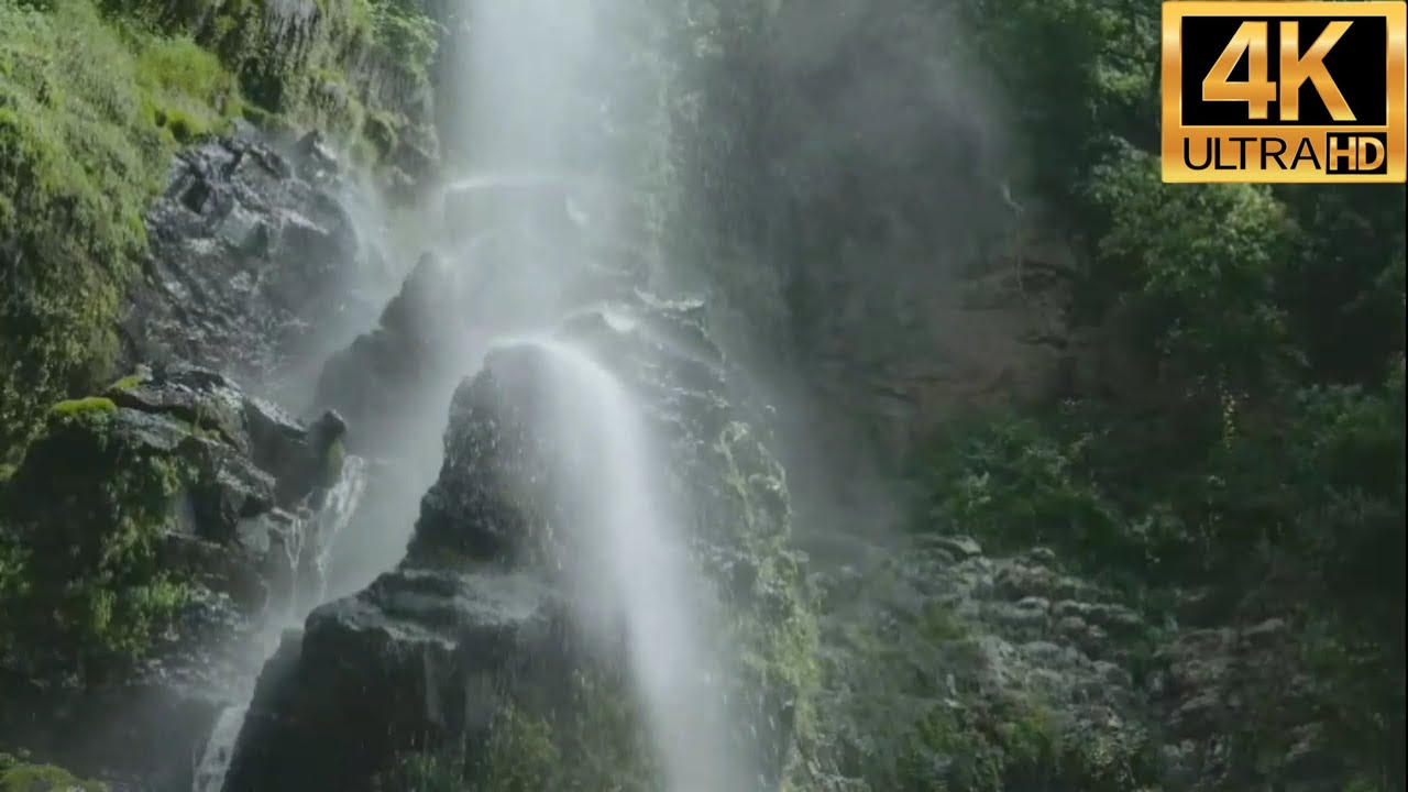 #5 AIR TERJUN - BACKGROUND VIDEO Loop | Waterfall BACKGROUND VIDEO NO ...