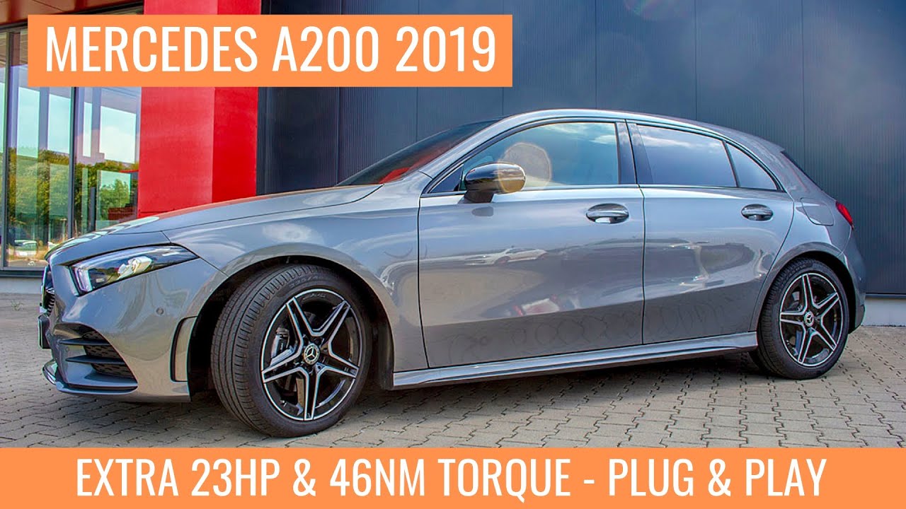 Mercedes A-Class 2019 A200 Dyno & Chip Tuning with DTE Systems ...