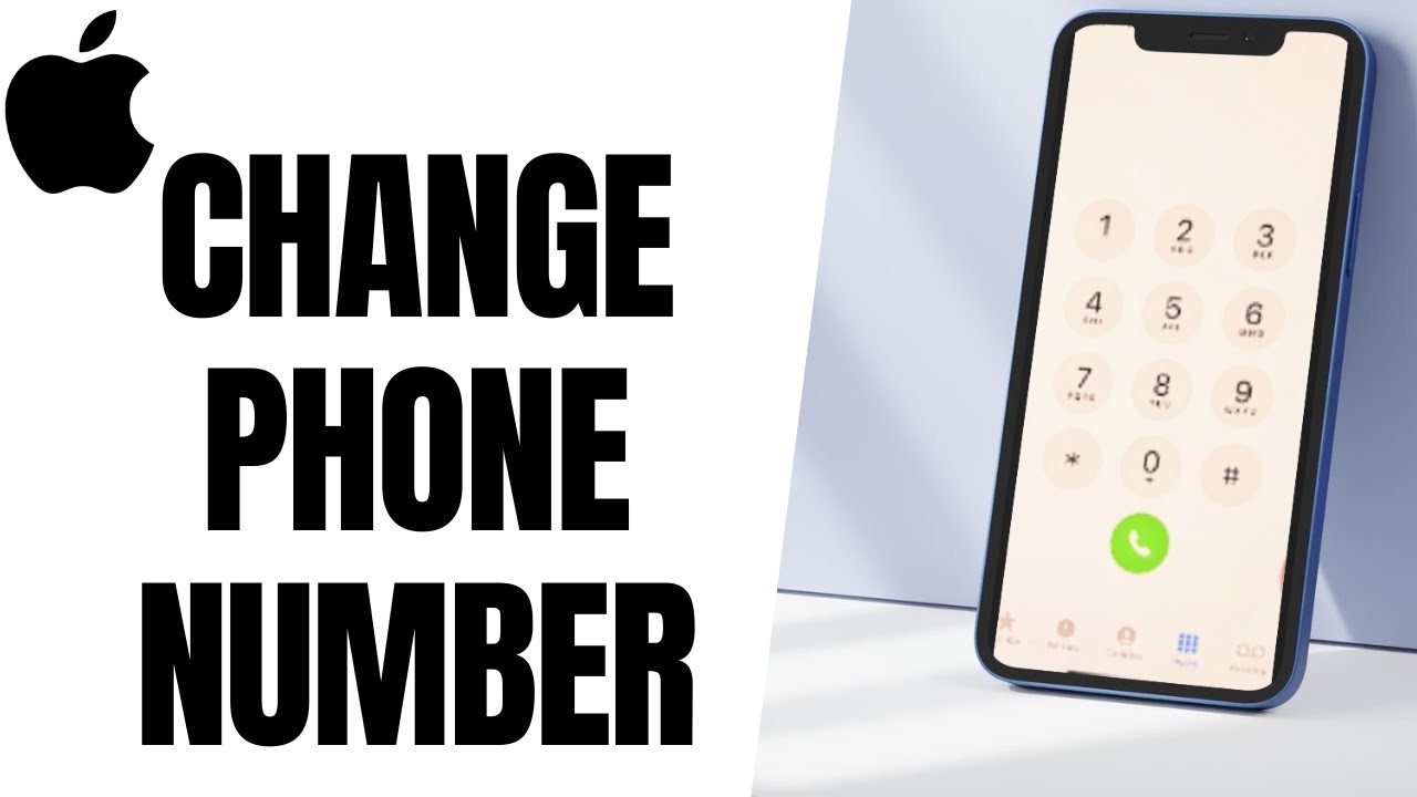 How to Change Your Phone Number on iPhone - YouTube