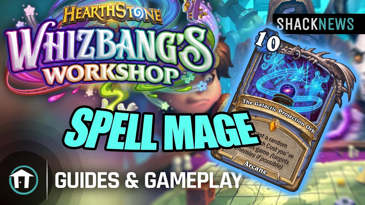 Hearthstone: Whizbang's Workshop - Spell Mage Gameplay - YouTube