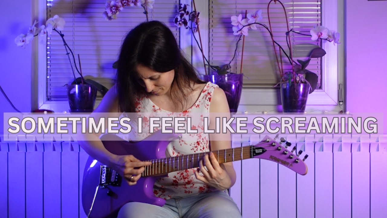Deep Purple - Sometimes I Feel Like Screaming (solo cover) - YouTube