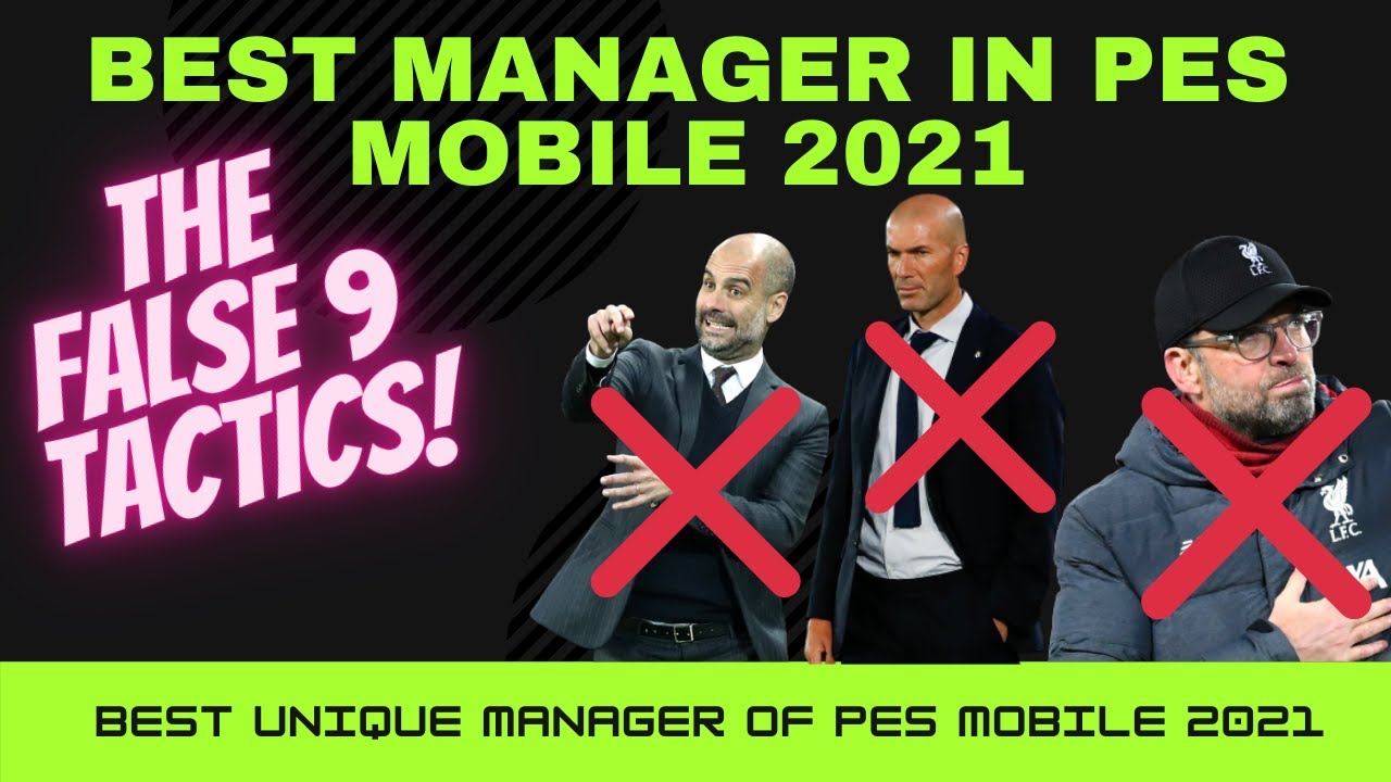 Best Manager in efootball Pes 2021 Mobile - YouTube