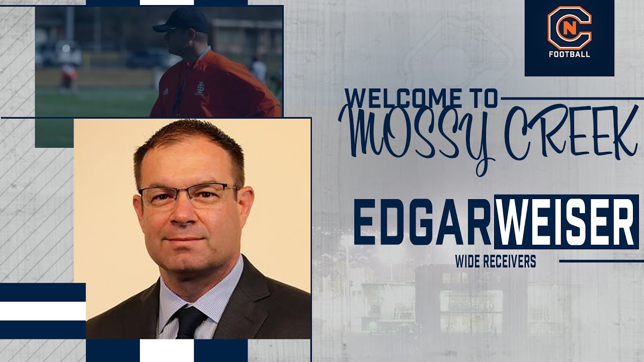 Carson-Newman Football: Edgar Weiser new wide receivers coach interview ...