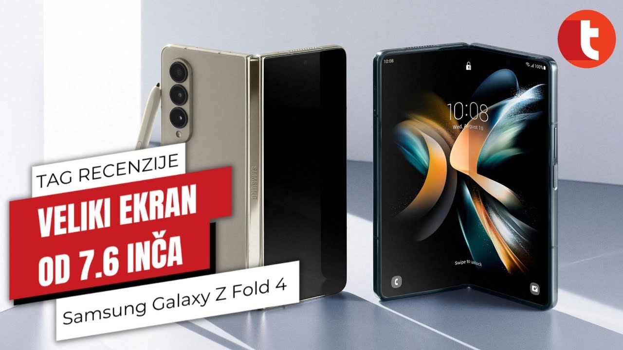 Samsung Galaxy Z Fold 4 - novi sklopivi uređaj | Tag Recenzije - YouTube