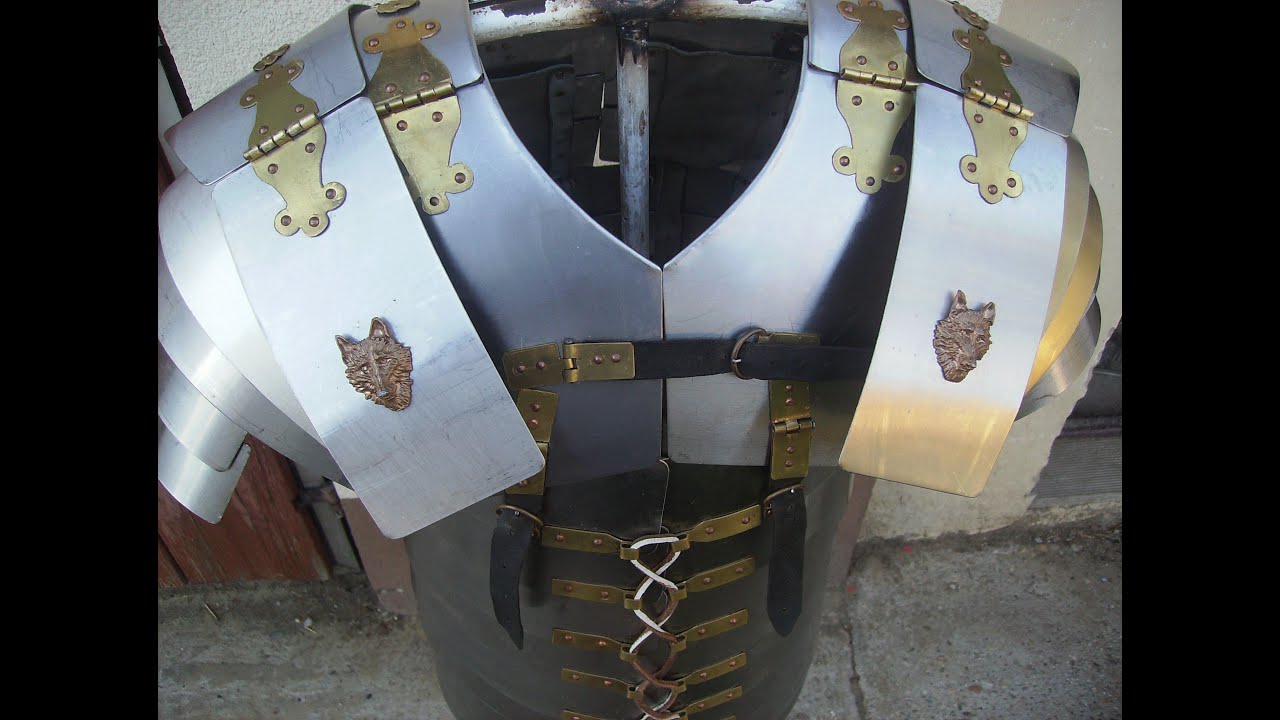 Making a Lorica segmentata - YouTube