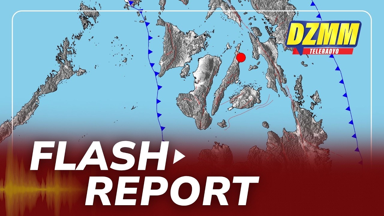 Magnitude 5.4 quake jolts Bogo city, Cebu | DZMM Teleradyo (06 April ...